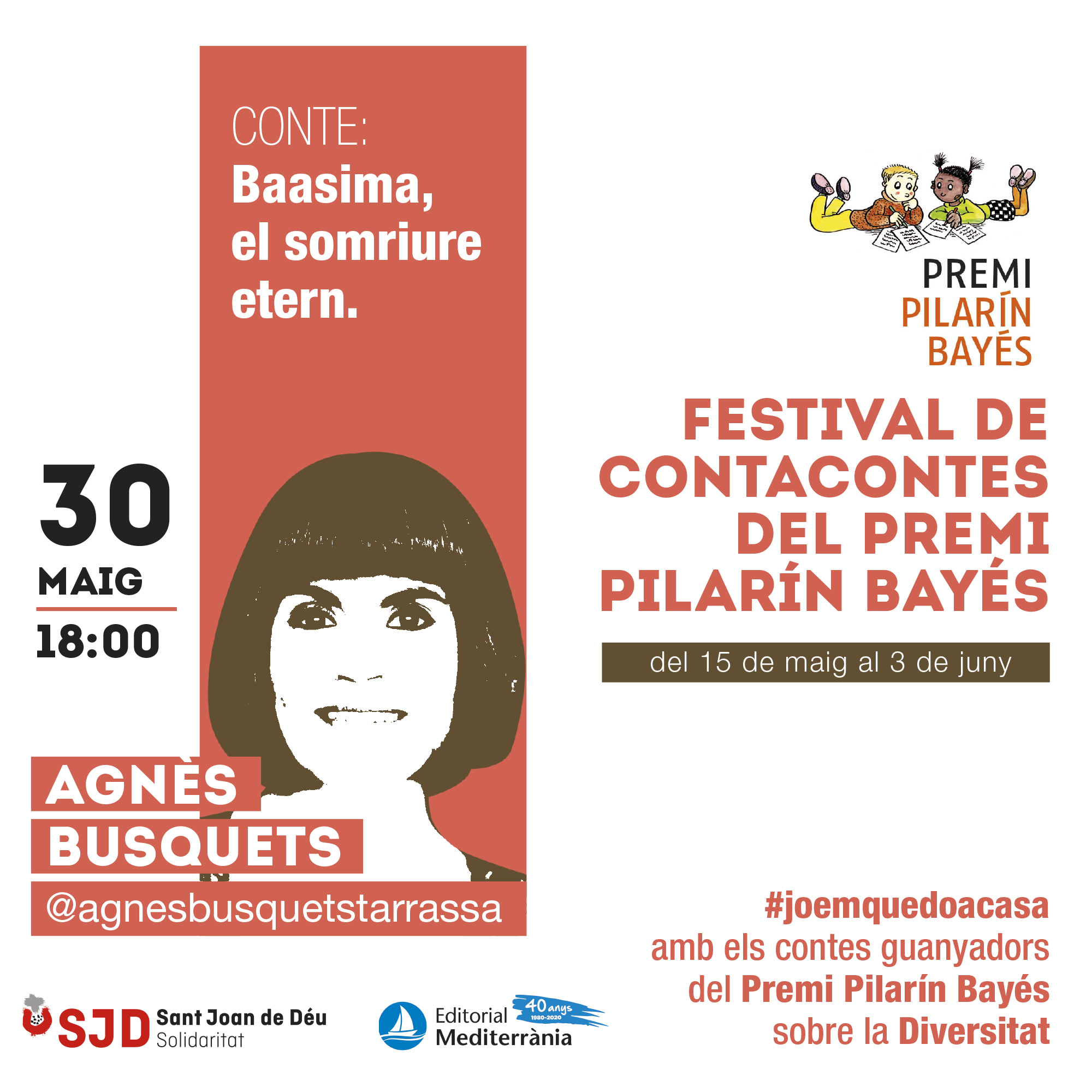 Agnès Busquets, la doble més autèntica de la Pilarín – Premi Pilarín Bayés