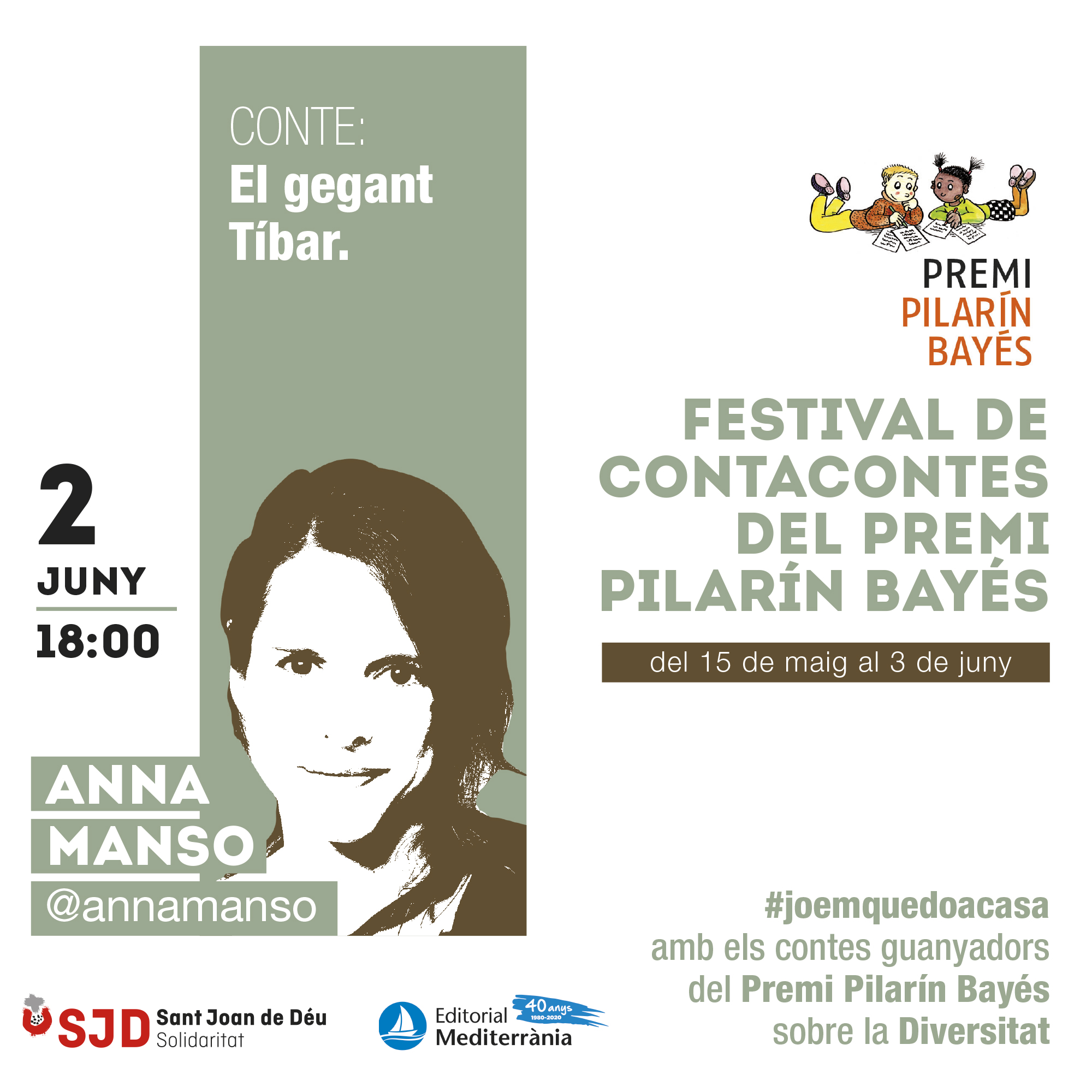 Anna Manso, especialista en històries – Premi Pilarín Bayés